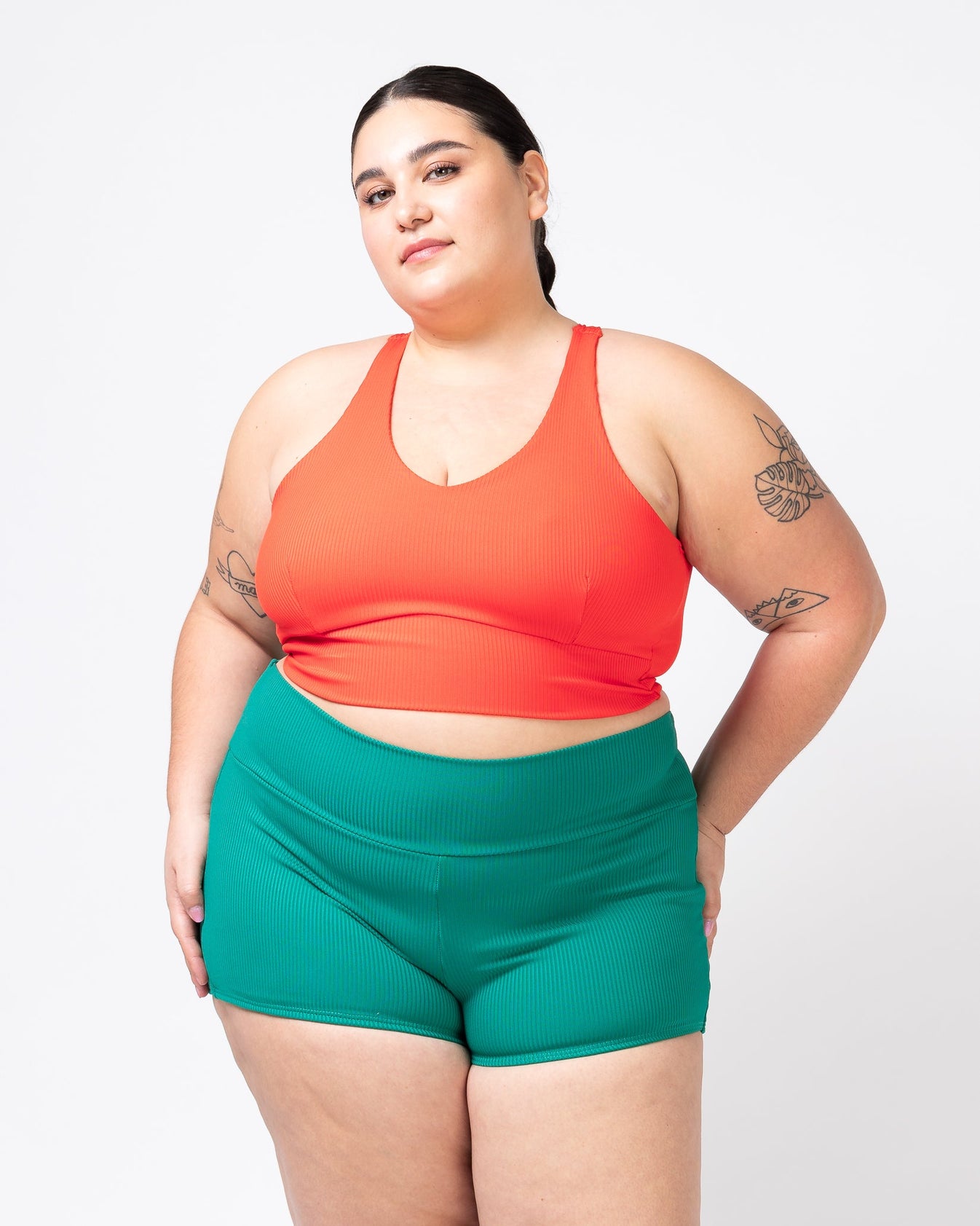 Heated | Sweat & Swim Short Shorts | Boutique Lustre